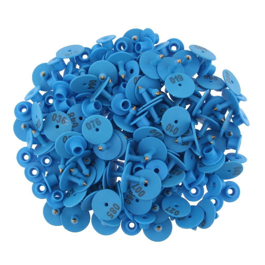 100 Peças De Etiqueta De Orelha De Gado Numerada Pequena Para Gado De ...