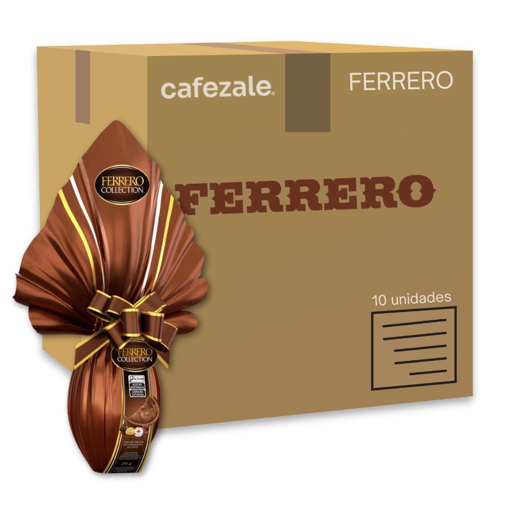 Ovo de Páscoa Ferrero Rocher Collection Kit 10 Unidades 241g - Carrefour
