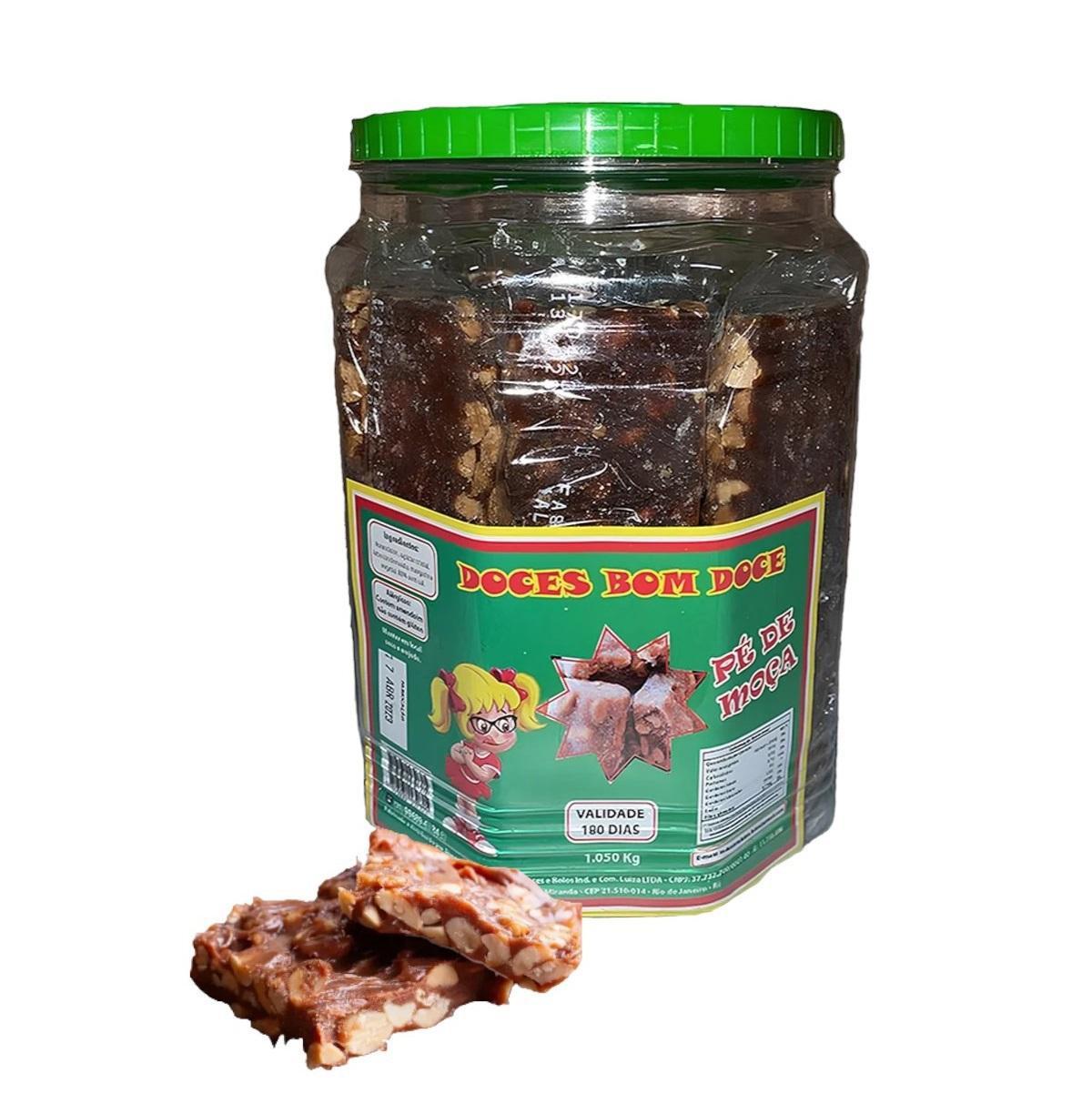 Kit 2 Potes Com 20 Un Doce Pé De Moça Tradicional Festas - Carrefour