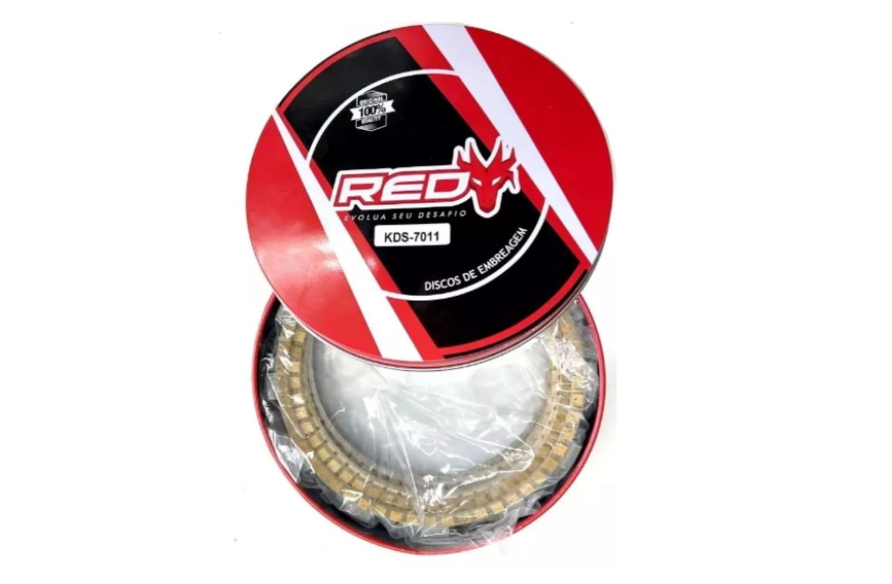 Discos Embreagem Red Dragon 37932-98 Harley Big Twin 2001 - Carrefour