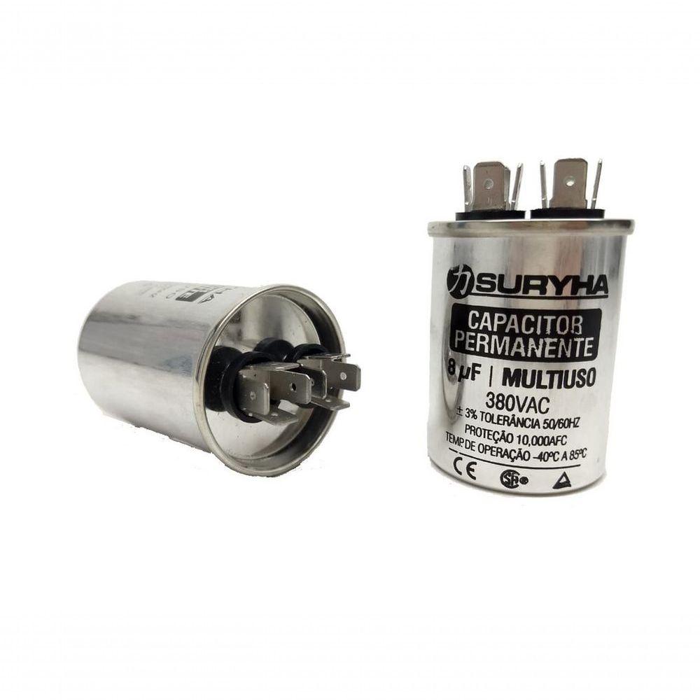 Capacitor 8 Uf 380v Copo Aluminio Suryha - Carrefour