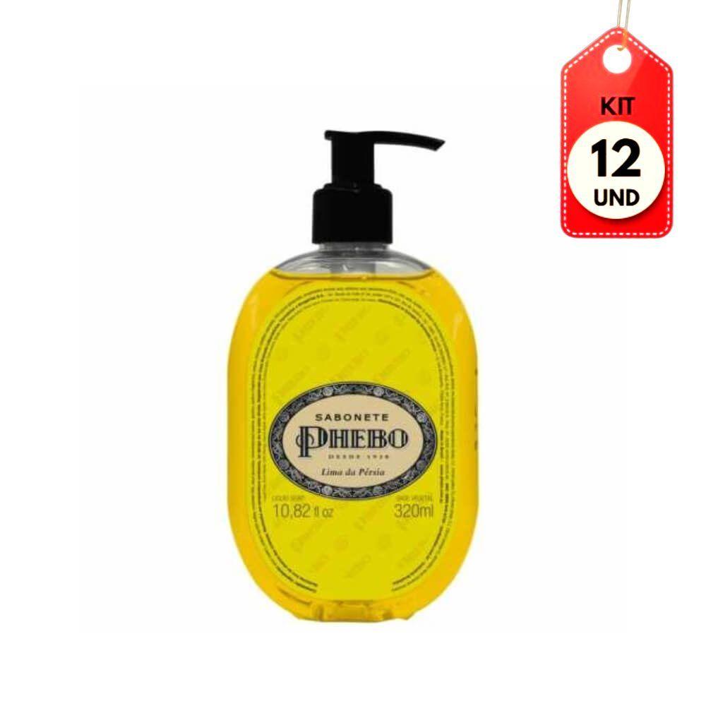 Kit C-12 Phebo Sabonete Líquido Lima Da Pérsia 320ml - Carrefour