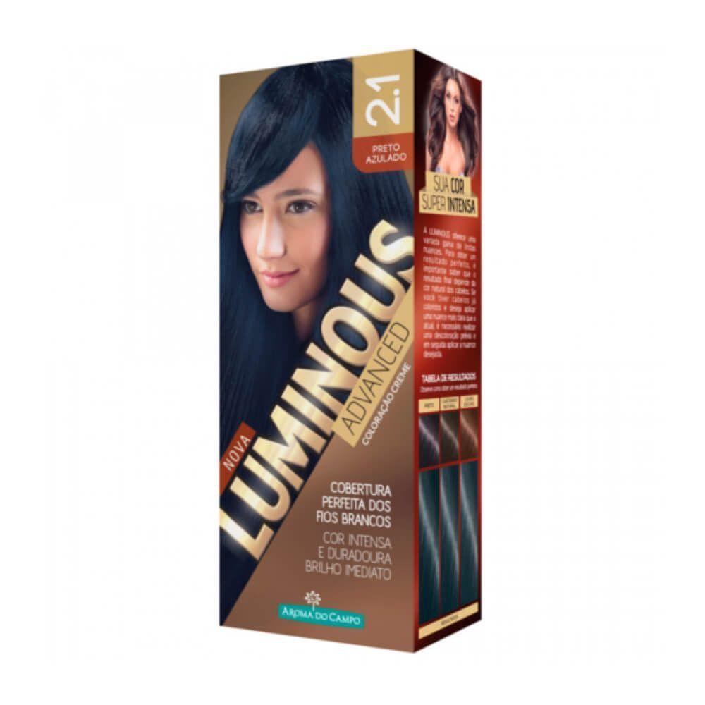 Luminous Coloração 2.1 Preto Azulado - Carrefour
