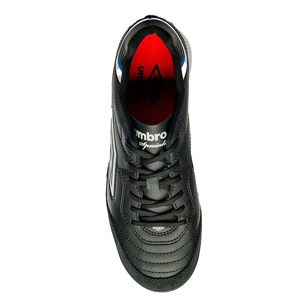 Chuteira Umbro Society Speciali Masculina Preto Branco Azul 43 Umbro - Carrefour