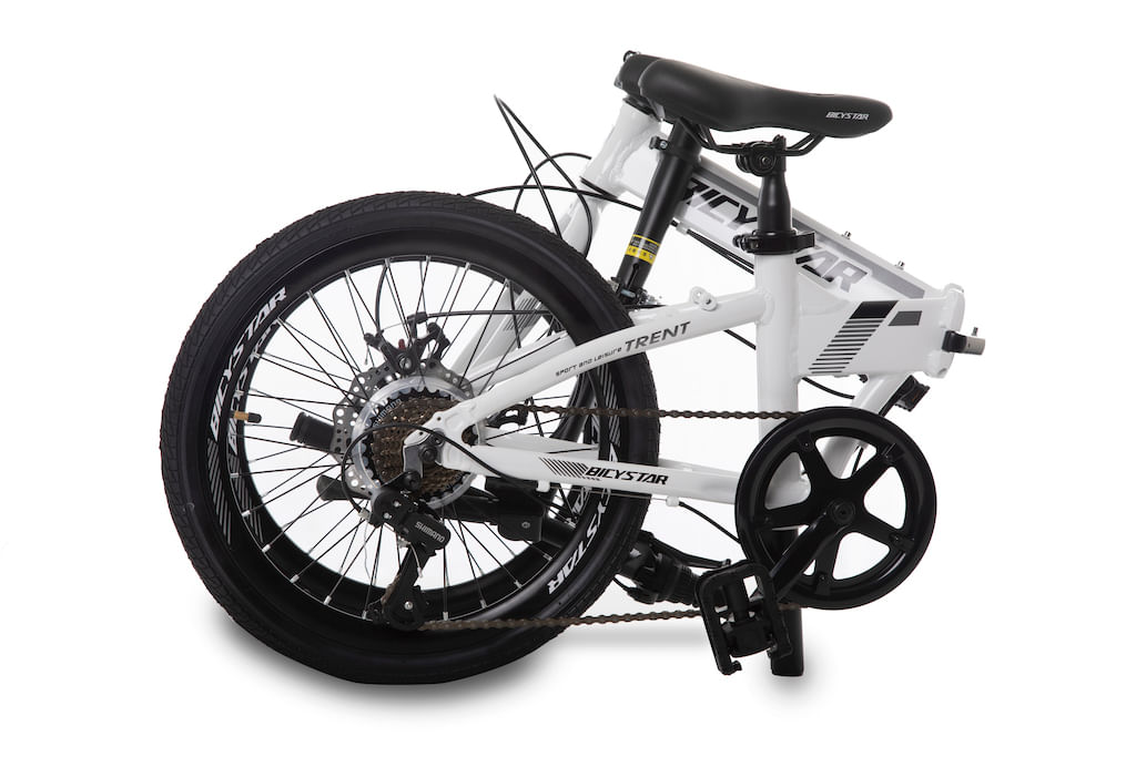 Bicicleta Dobrável Em Alumínio Bicystar - Shimano 7v - Carrefour