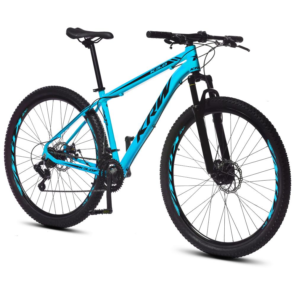 Bicicleta Aro 29 Krw Alumínio 21 Velocidades Freio A Disco X41 Cor:azul ...