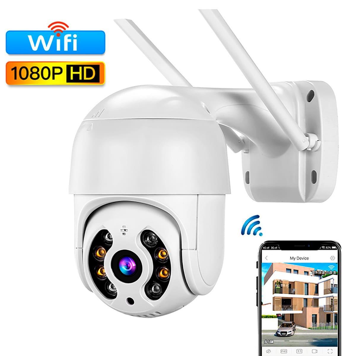 Câmera Ip Externa 100% À Prova D'água Wi-fi Full Hd 1080p - Carrefour