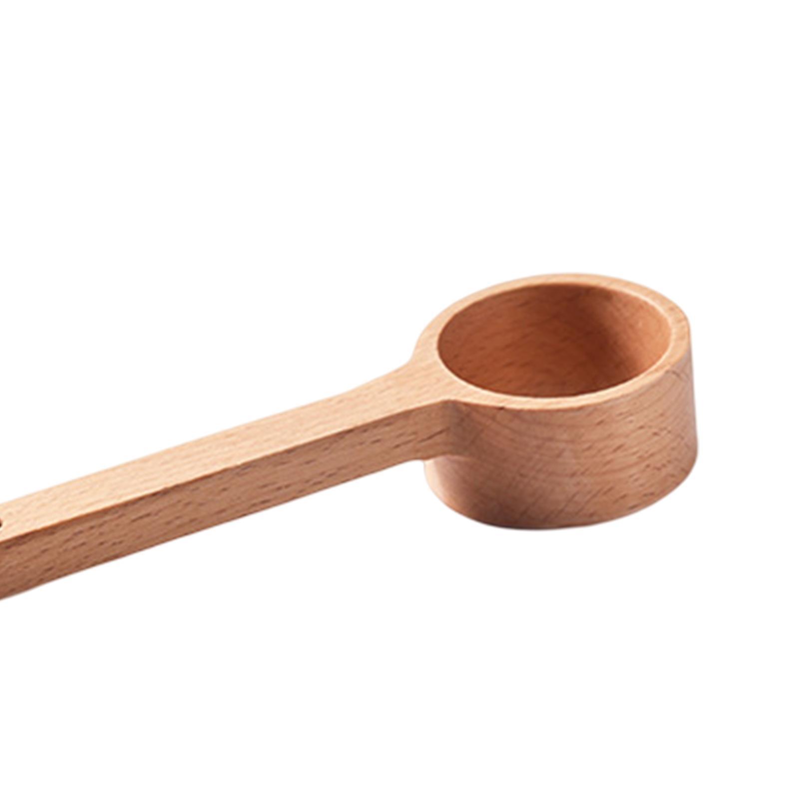 Colher De Medida De Madeira Fácil De Usar Colher De Café Accs Para ...