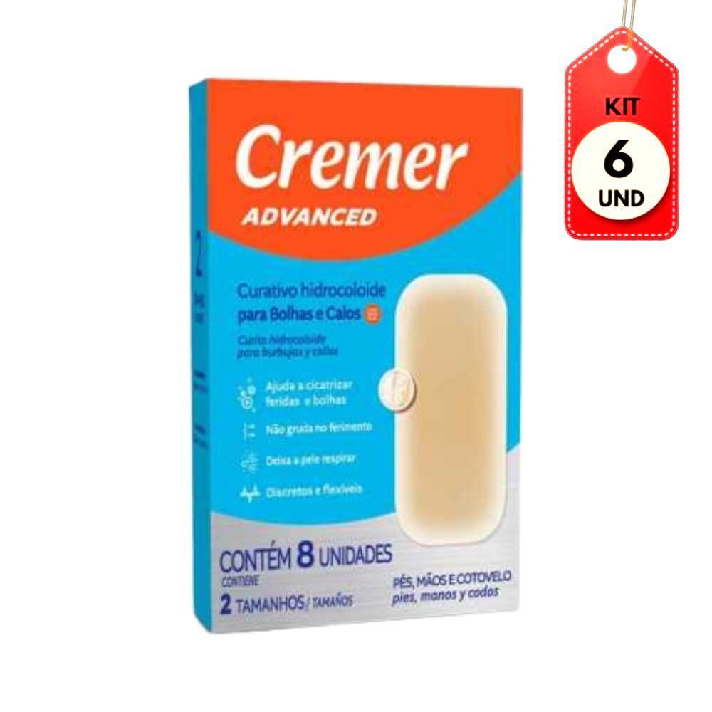 Kit C/06 Cremer Advanced Curativos C/8 - Carrefour