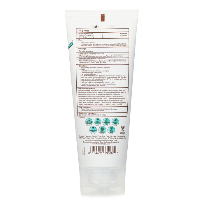 Protetor Solar Bb Cream Australian Gold Spf 50 Para Rosto Colorido ...