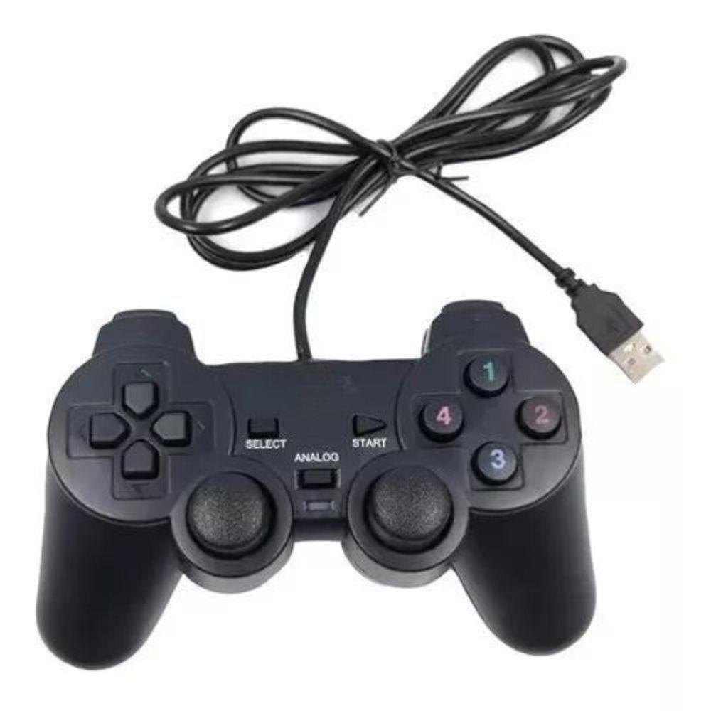 Controle Usb Para Pc Computador Notebook Joystick Dualshock - Carrefour