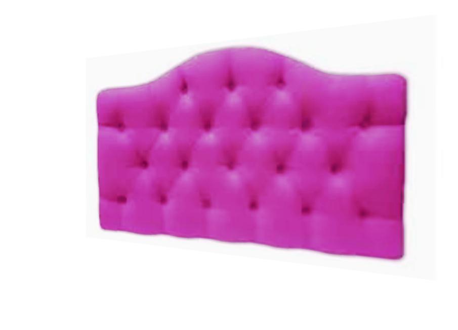Cabeceira Solteiro Estofada Em Veludo Pink Butonê - Carrefour