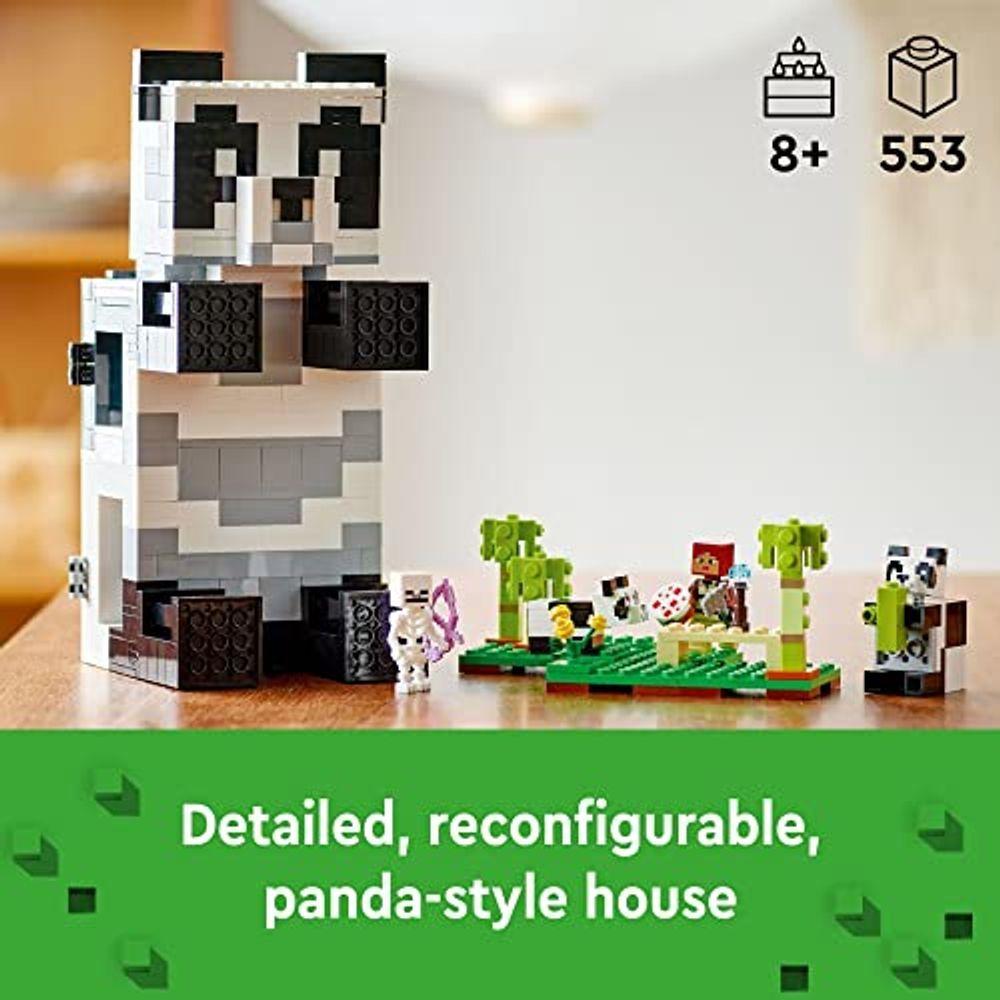 Lego Minecraft The Panda Haven, Movable Toy House For Kids - Carrefour