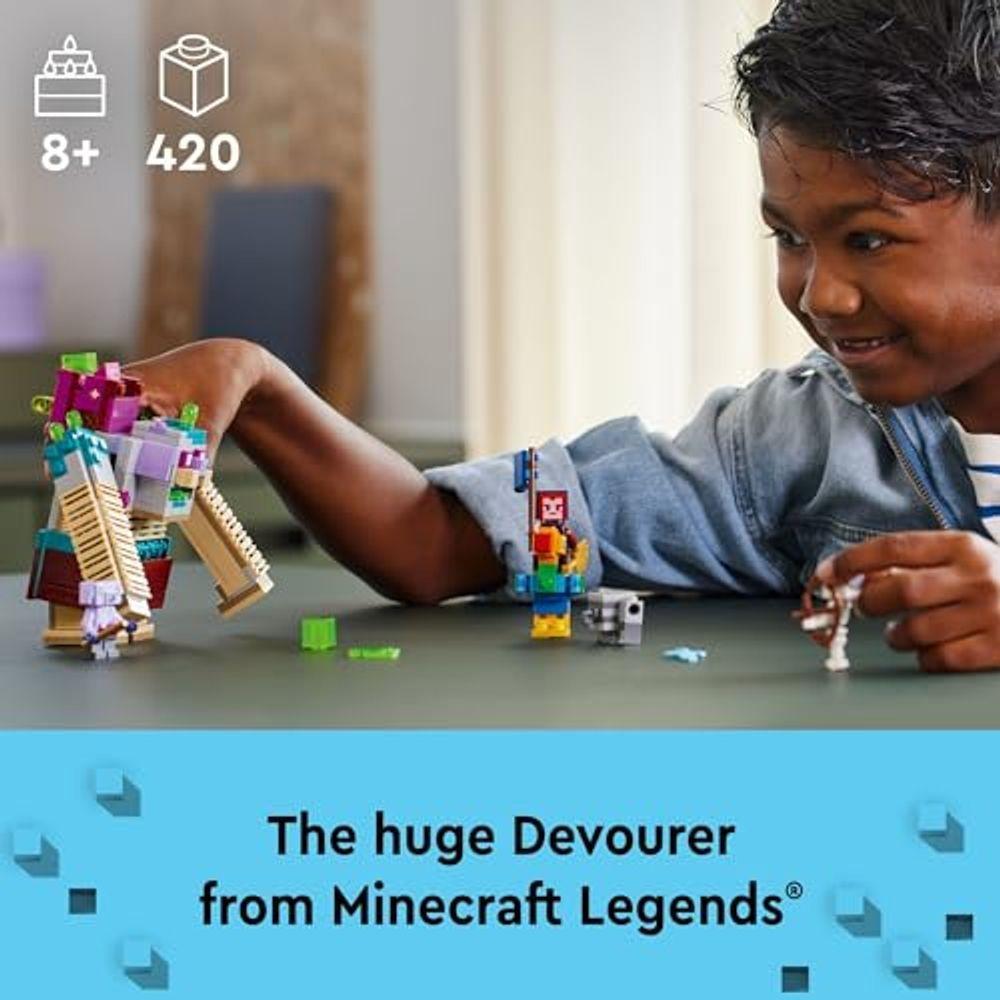 Lego Minecraft Legends The Devourer Showdown Adventure Set - Carrefour