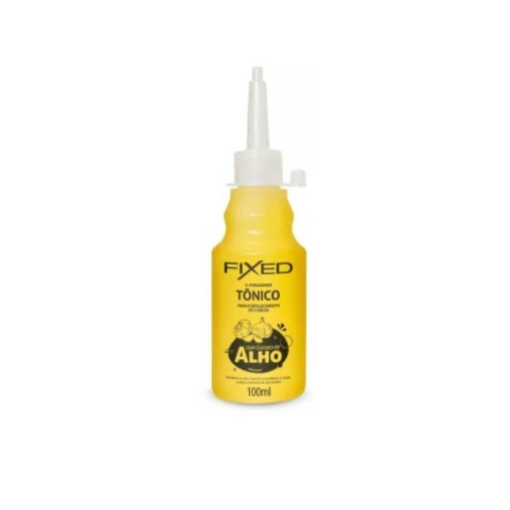 Fixed Alho Tônico Capilar Fortalecedor 100ml - Carrefour Fixed Alho Tônico Capilar Fortalecedor 100ml - Carrefour