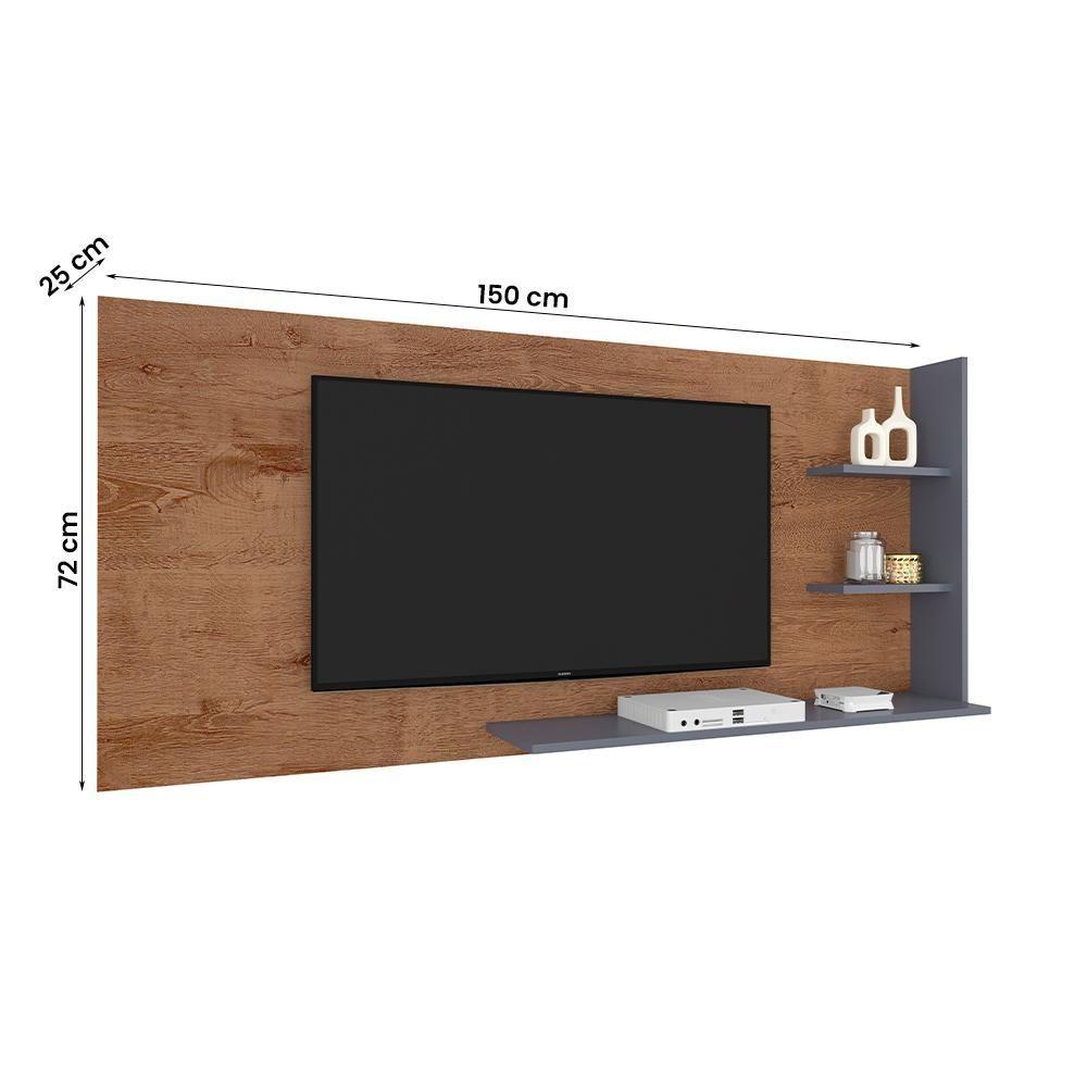 Painel Rio De Janeiro Sala Para Tv Até 47 Polegadas Freijo Rustico ...