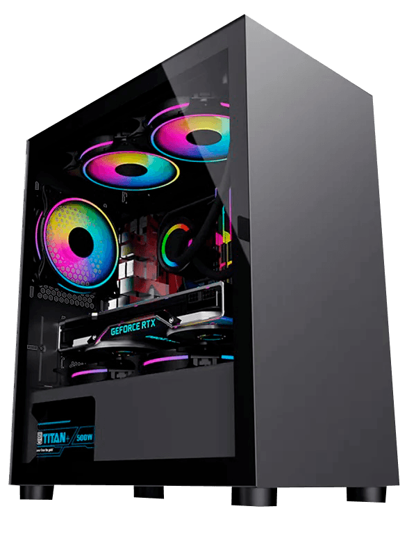 Computador Gamer Amd Ryzen 5 1600, 8gb Vga R5 240 2gb, Ssd 240gb ...