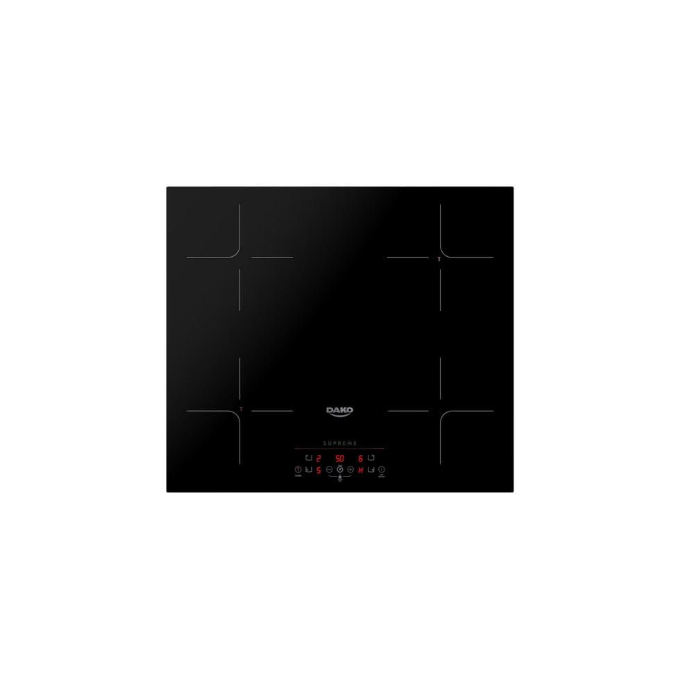 Cooktop Indução Dako 4 Bocas Supreme Com Trava De Segurança Preto ...