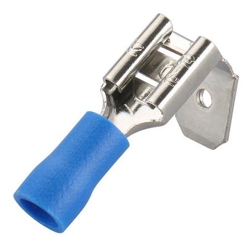 Kit Terminal Hermafrodita Macho Fêmea 1,5 2,5mm Azul 1000un - Carrefour