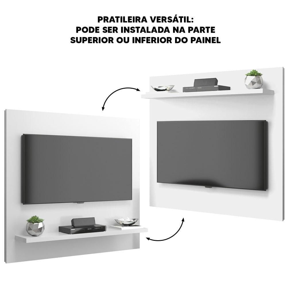 Painel Branco Para Sala Tv Até 32 Polegadas Manjai Jm Móveis - Carrefour