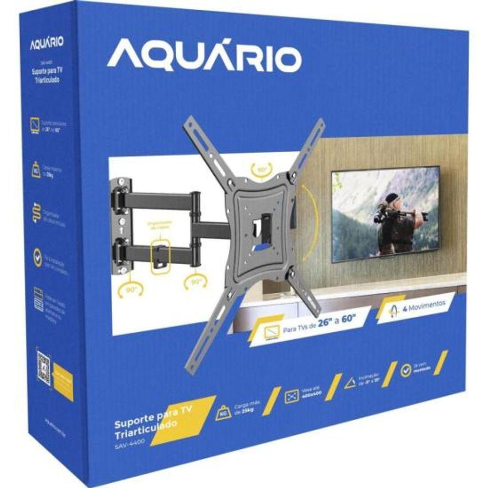 Suporte Triarticulado Para Tv Universal 26-60" Sav-4400 Aquário - Carrefour