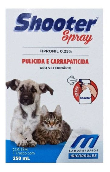 Pulicia E Carrapaticida Microsules Shooter Spray 60 Ml - Carrefour