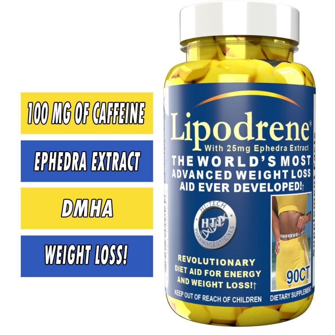 Lipodrene 90 Tablets Hi-tech Original - Hitech - Carrefour