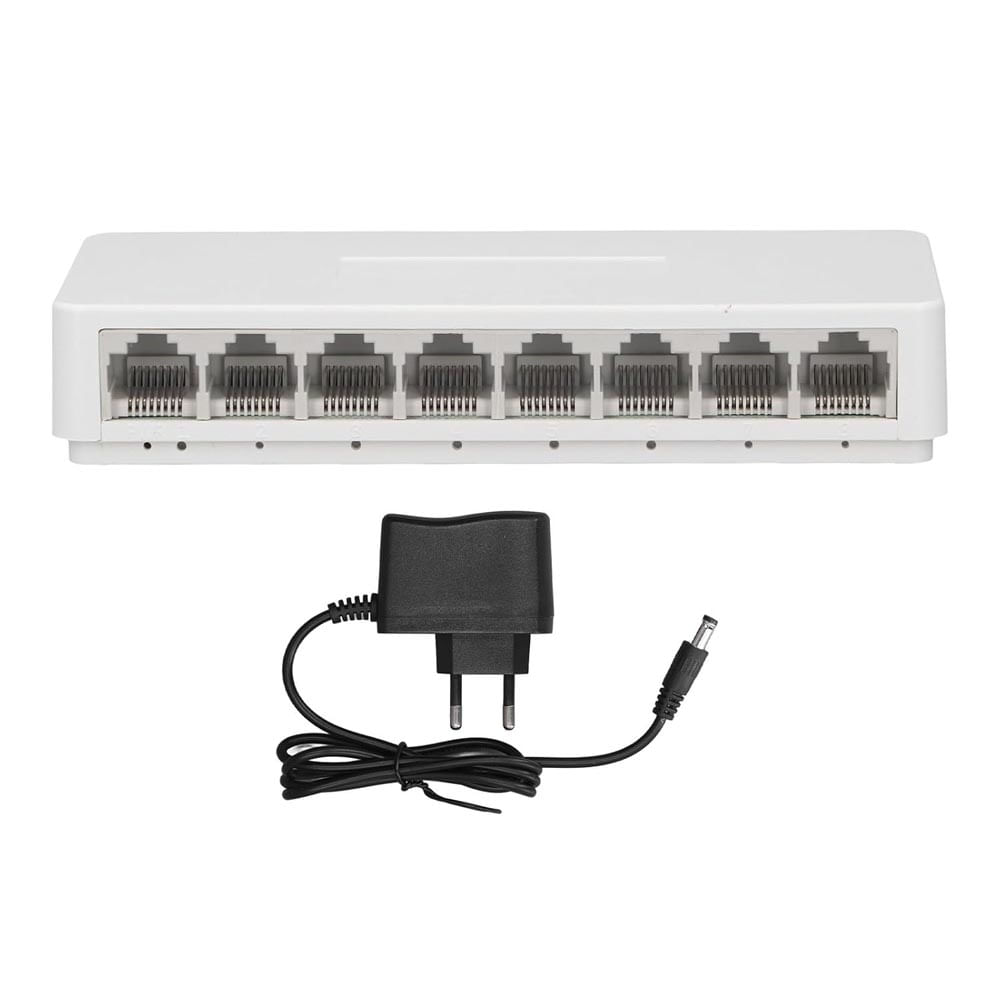 Switch 1000 Mbps Mesa Com 8 Portas Bivolt - Carrefour