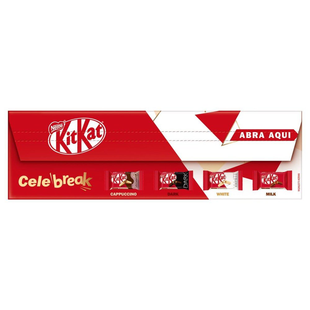 Caixa de Bombom Nestlé KitKat Chocolates Sortidos 185,6g - Carrefour Caixa de Bombom Nestlé KitKat Chocolates Sortidos 185,6g - Carrefour