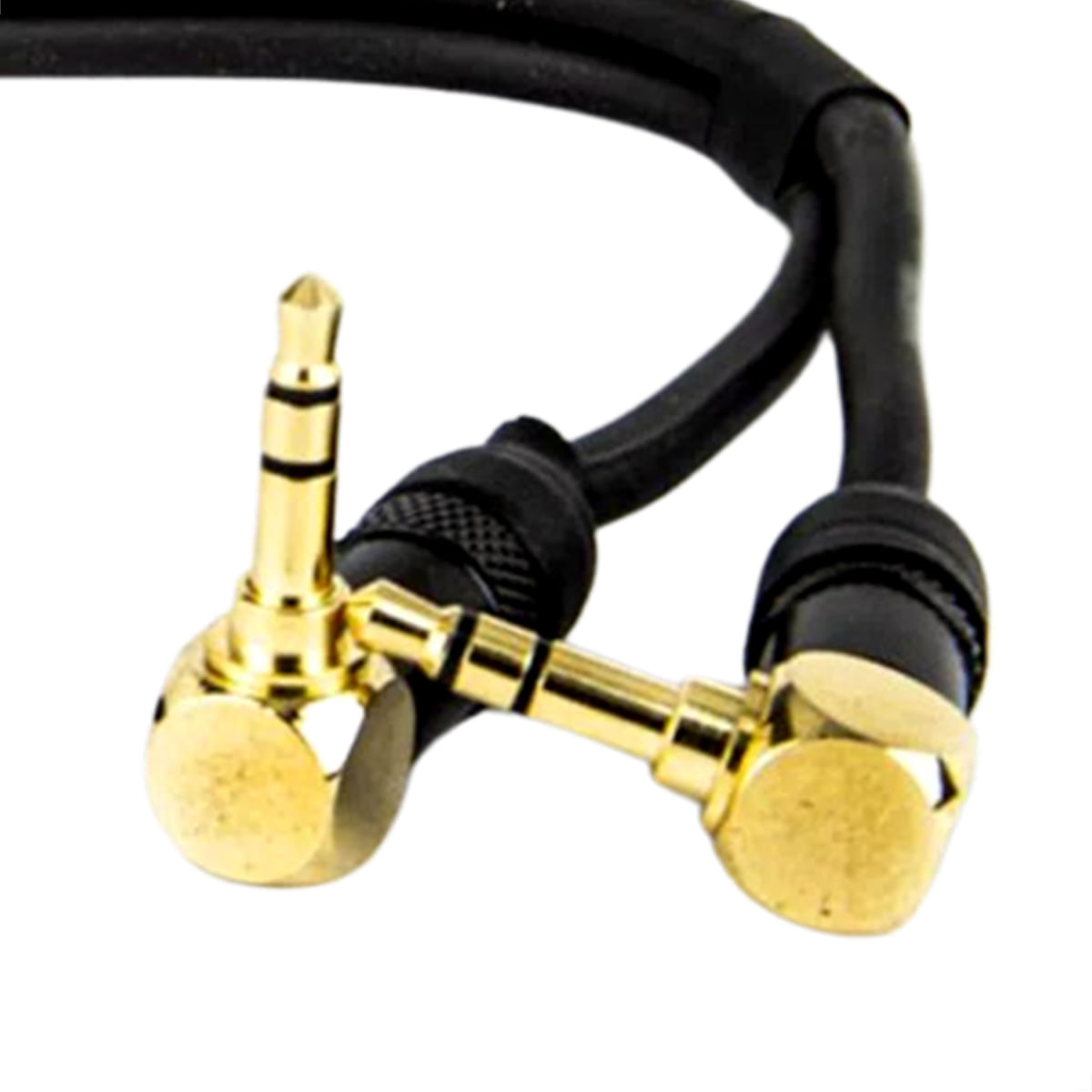 Cabo Adaptador P2 Mono Para 2 P2 Estereo 90° Graus - 2 Metros - Carrefour