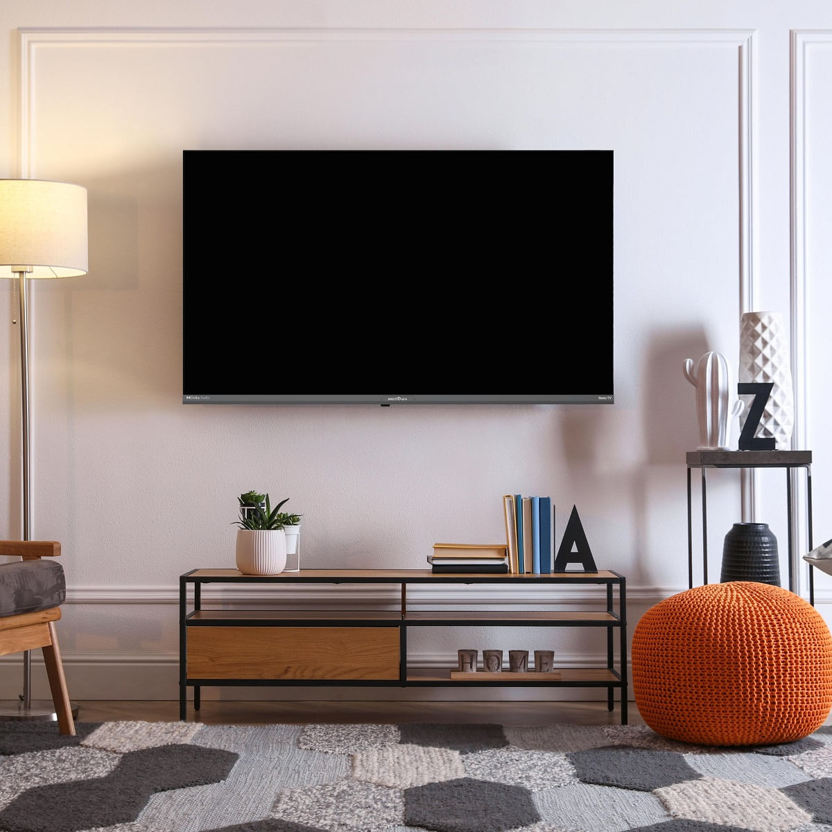 Smart TV Britânia 40 Polegadas BTV40E3ERSGB Full HD LED Roku TV Dolby ...