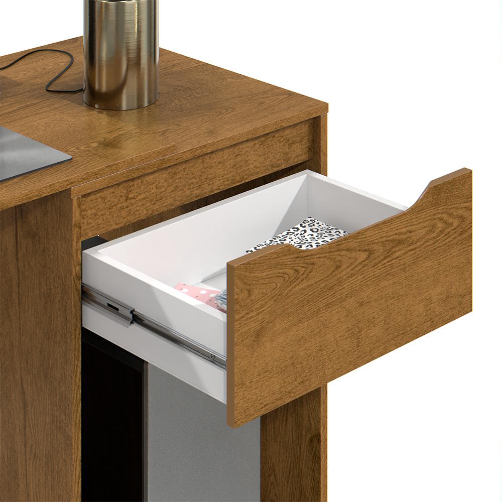 Escrivaninha Flow Quarto Escritorio 1 Gaveta Freijo - Carrefour