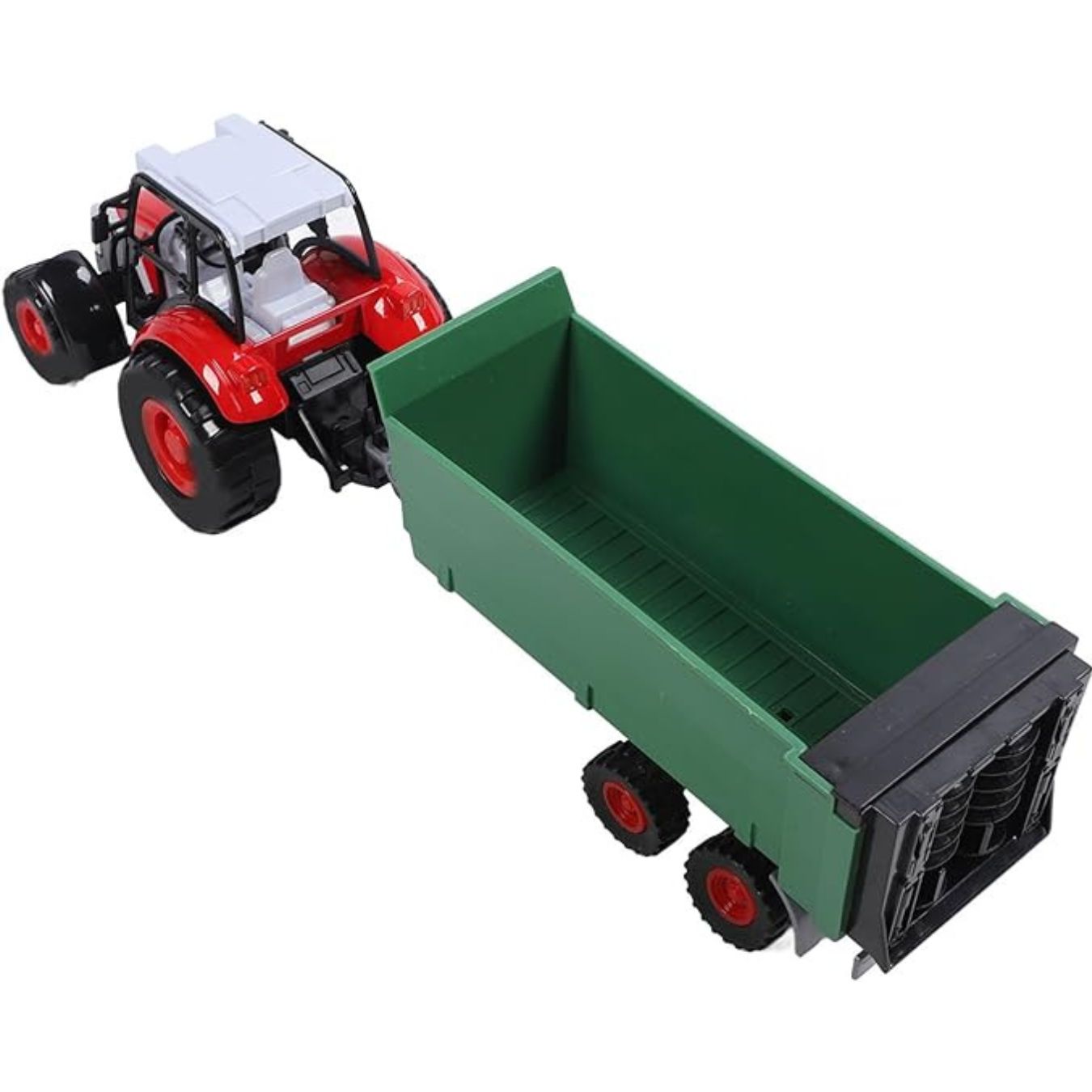 Kit Trator Com Carretinha Colheitadeira Ceifa De Brinquedo - Carrefour