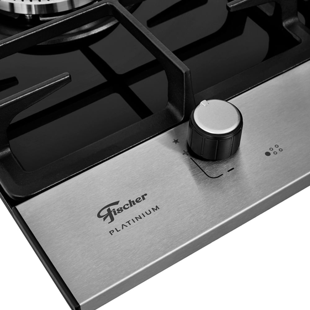 Fogão Cooktop 5 Bocas Fischer Platinium Gás Bivolt - 33810-92122 ...