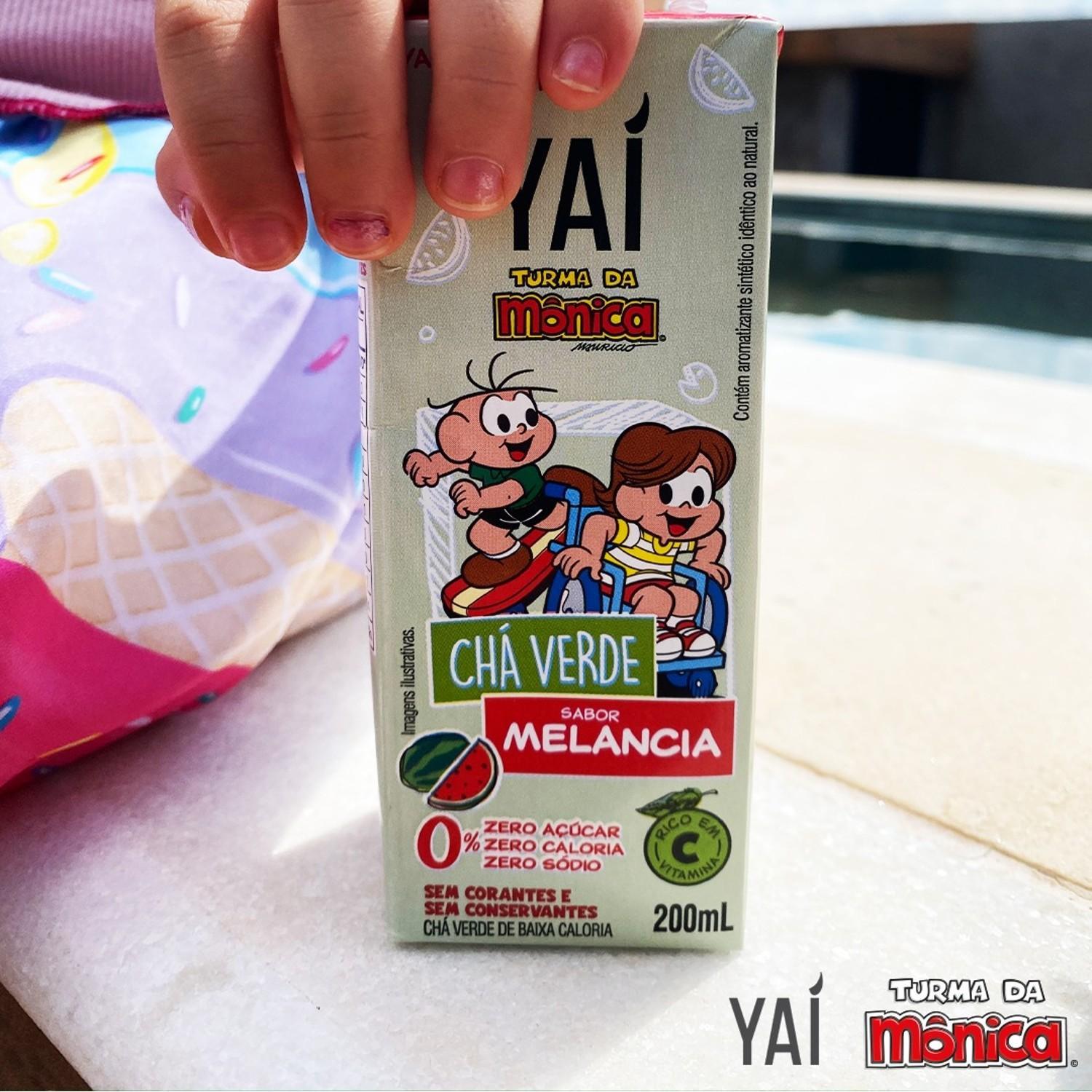 Caixa Com 27und Chá Verde Yai Melancia Turma Da Mônica 200ml - Carrefour