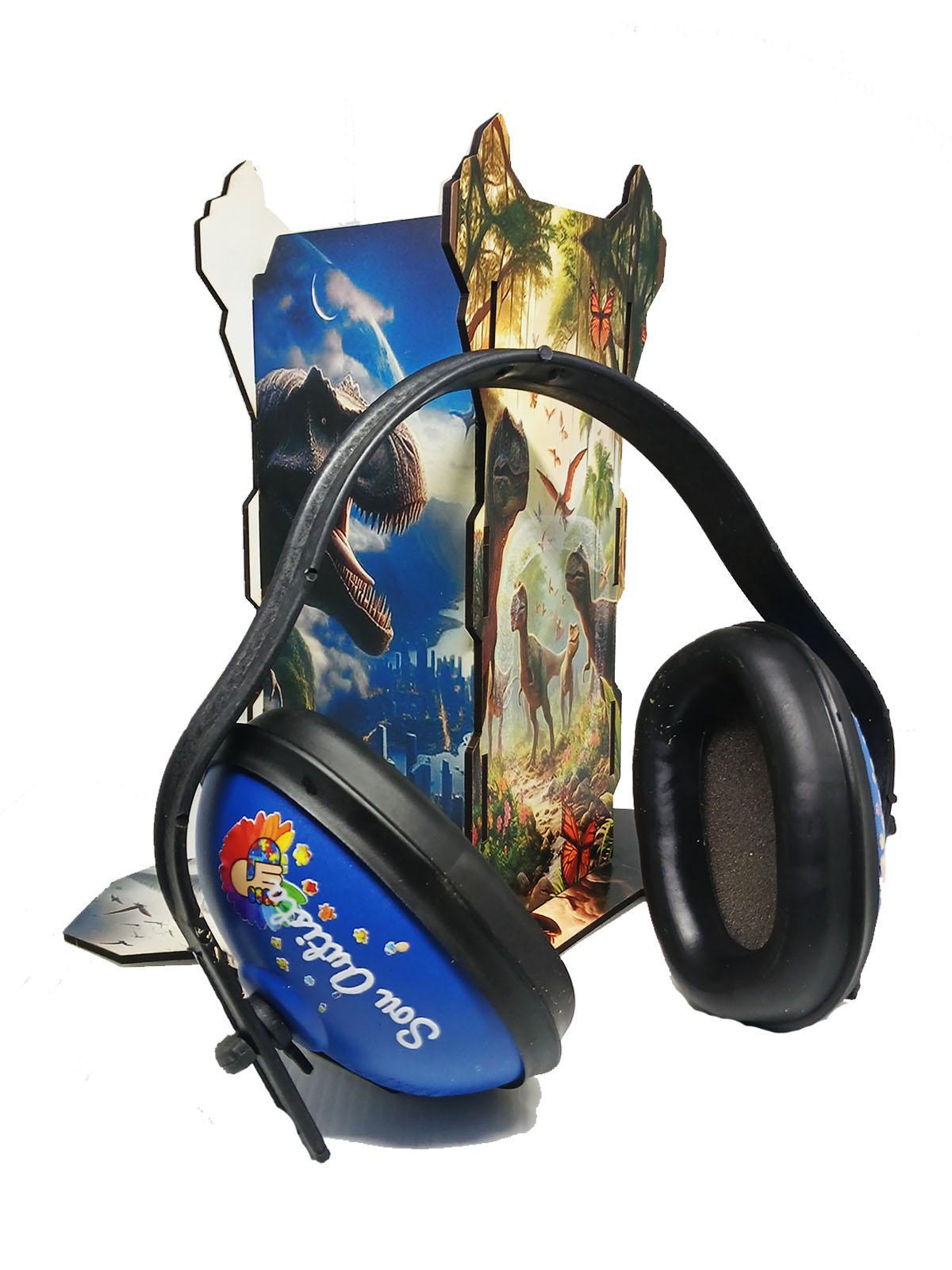 Kit Suporte Autistas Abafador Sons 11 Db Dinossauros - Carrefour