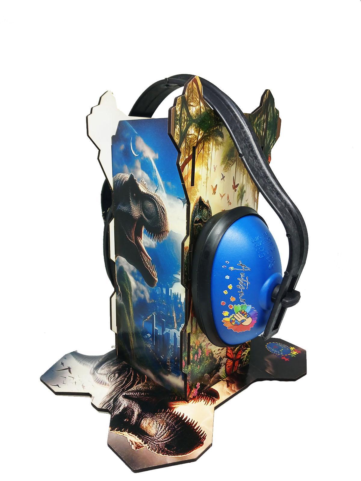 Kit Suporte Autistas Abafador Sons 11 Db Dinossauros - Carrefour