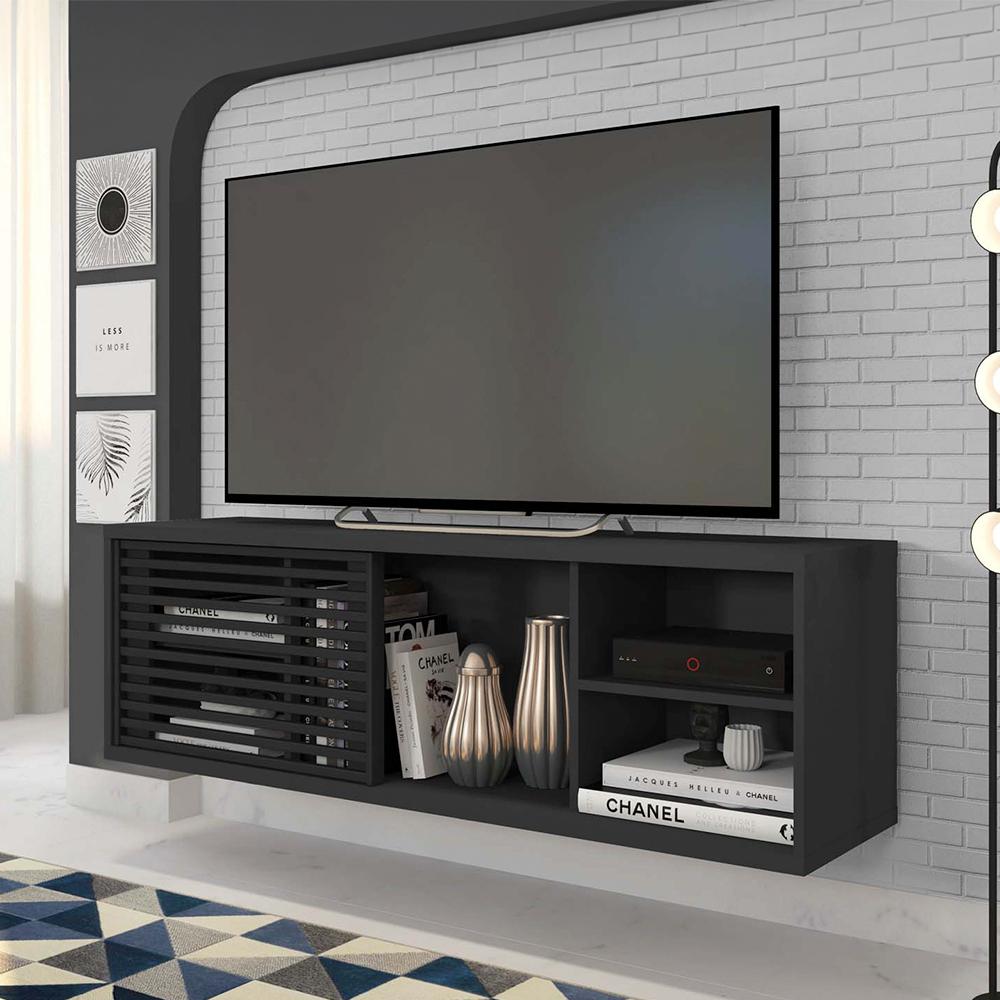 Rack Bancada Para Tv 55 Polegadas Multiverso Preto Caemmun - Carrefour