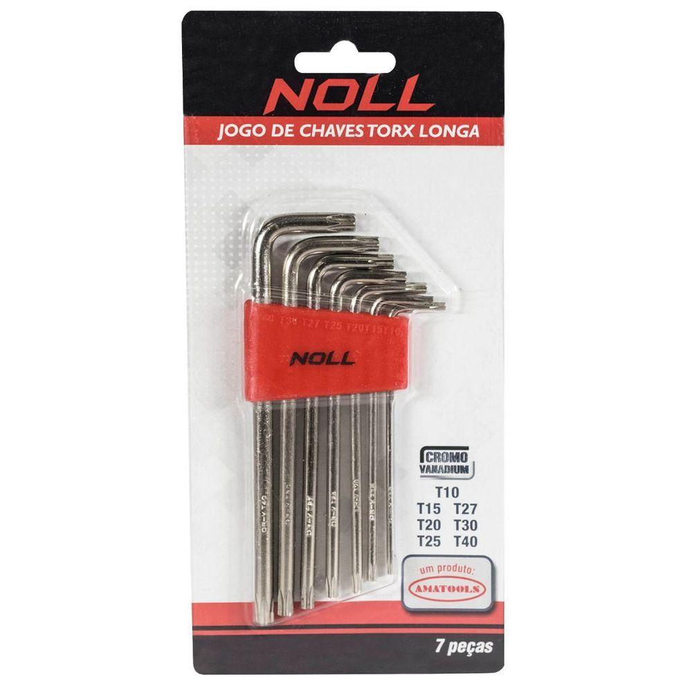Jogo De Chaves Torx Longas - 7 Peças - Noll - Carrefour