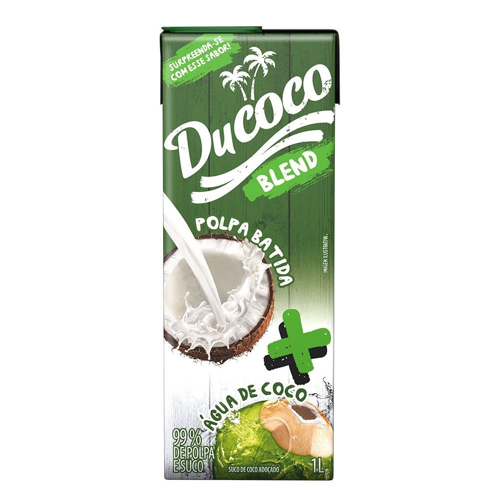 Água De Coco Ducoco Blend Tetra Pak 1 Litro - Embalagem Com 12 Unidades ...