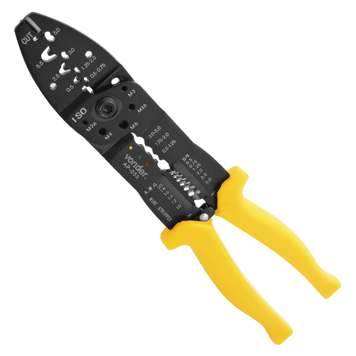 Alicate Prensa Terminais Pré-isolado Vonder Ap 055 3686200400 - Carrefour