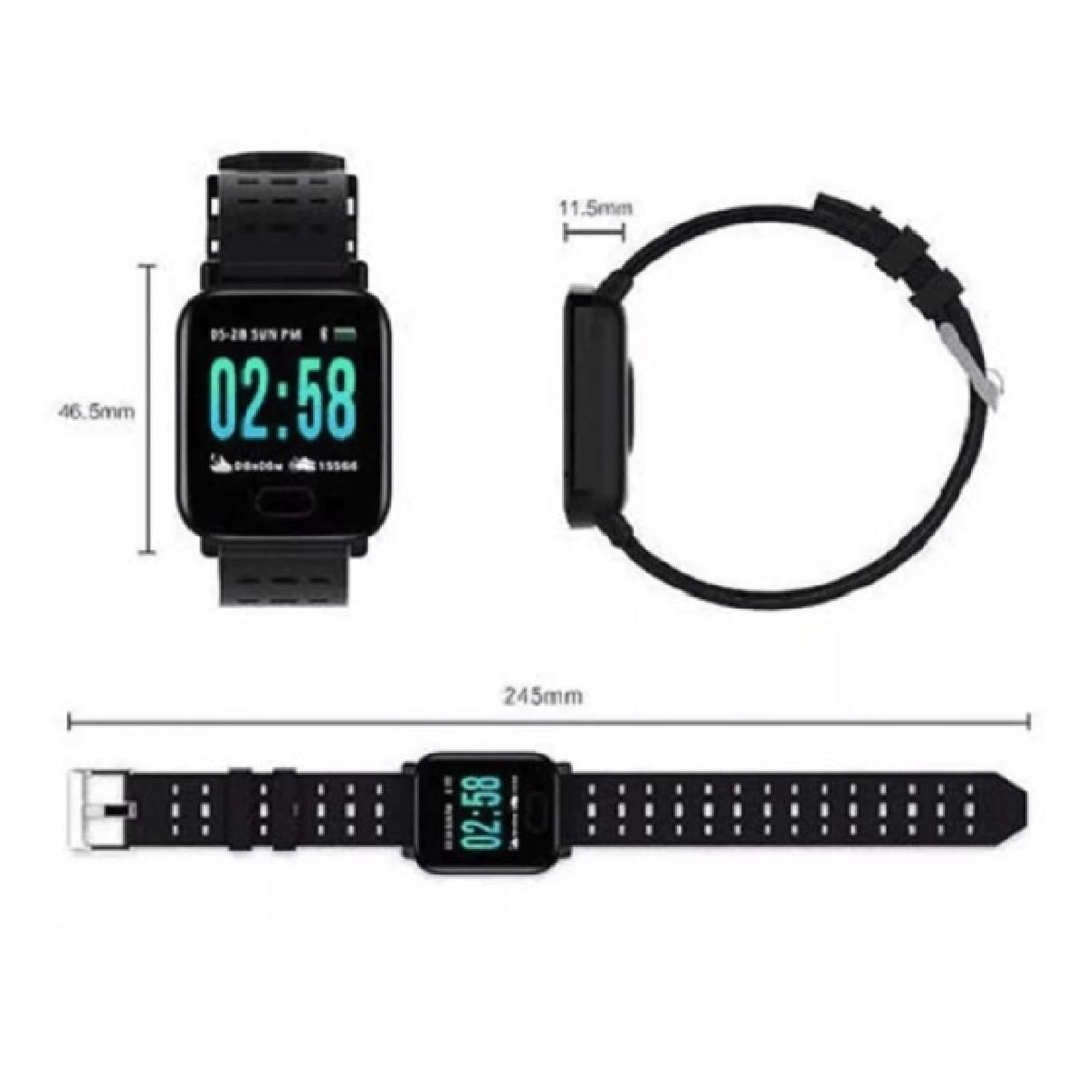 Relógio MTR 23 Smartband Smartwatch Notificações Bluetooth Notificações ...