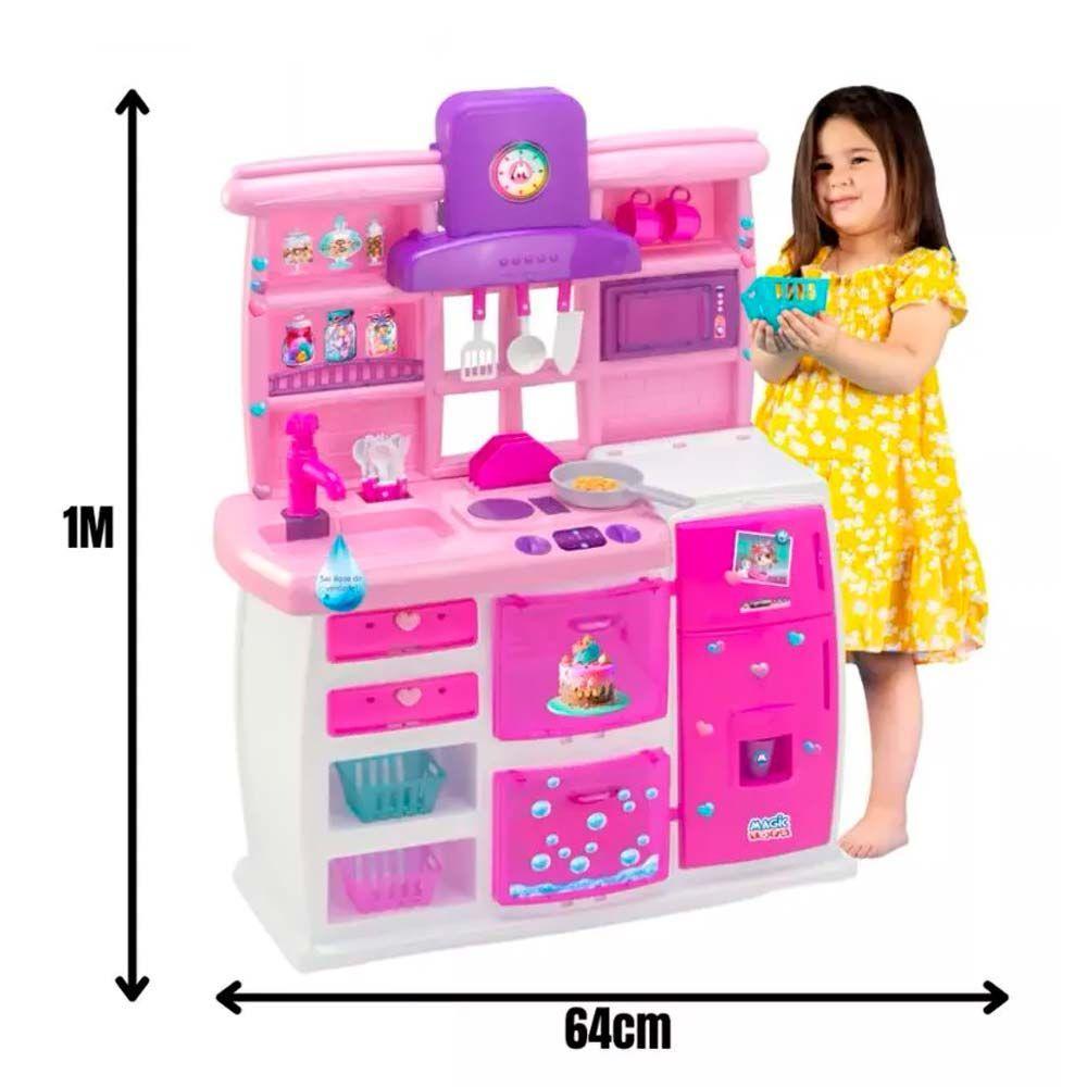 Cozinha Infantil Completa - Master Magic - Sai Água - Magic Toys ...