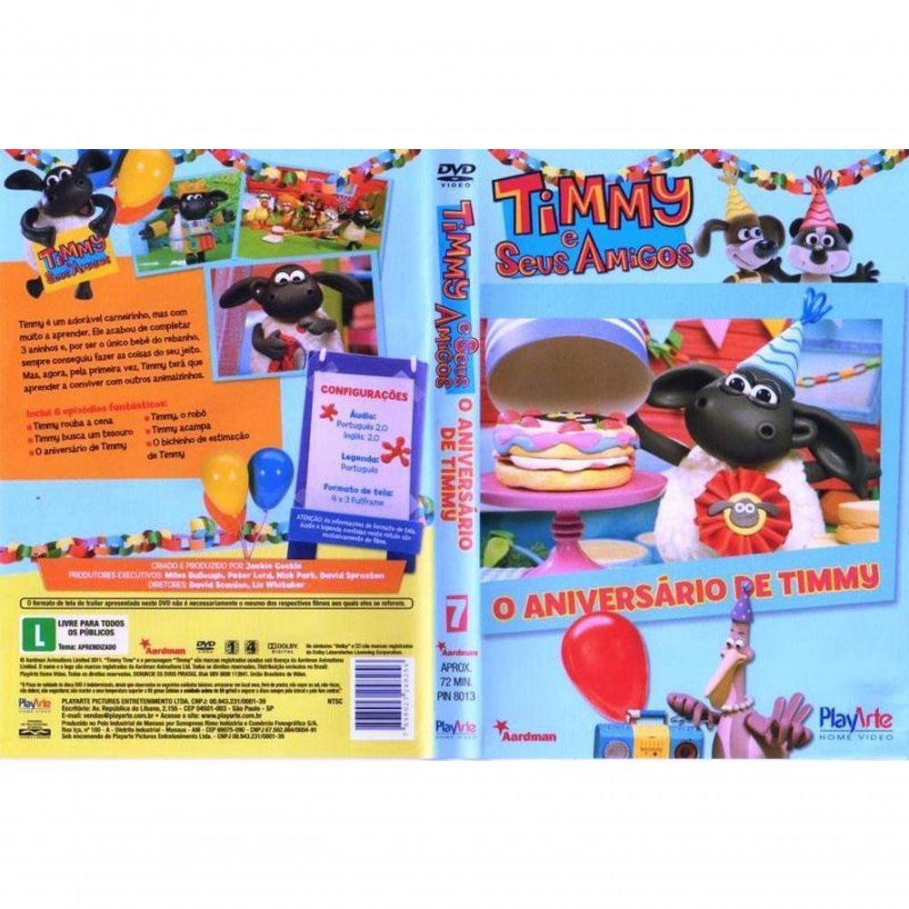 Dvd Timmy E Seus Amigos - O Aniversário De Timmy - Carrefour