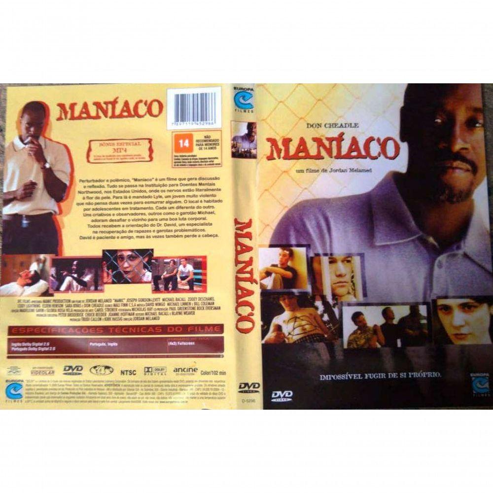 Dvd Maníaco - Um Filme De Jordan Melamed - Carrefour
