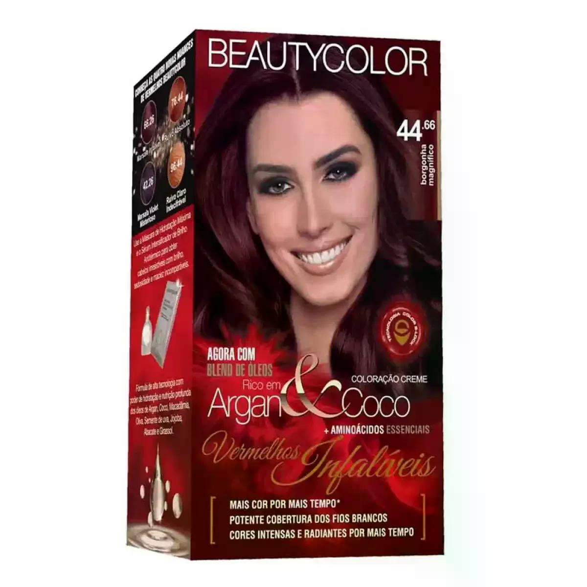 Coloração 44.66 Borgonha Magnifico Beauty Color - Carrefour