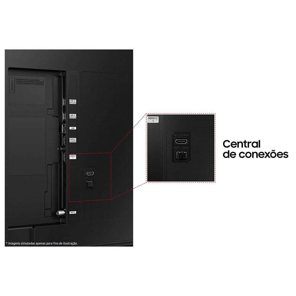 Smart TV 55" Polegadas QLED 4K Q60D 2024 Modo Game, Som em Movimento ...