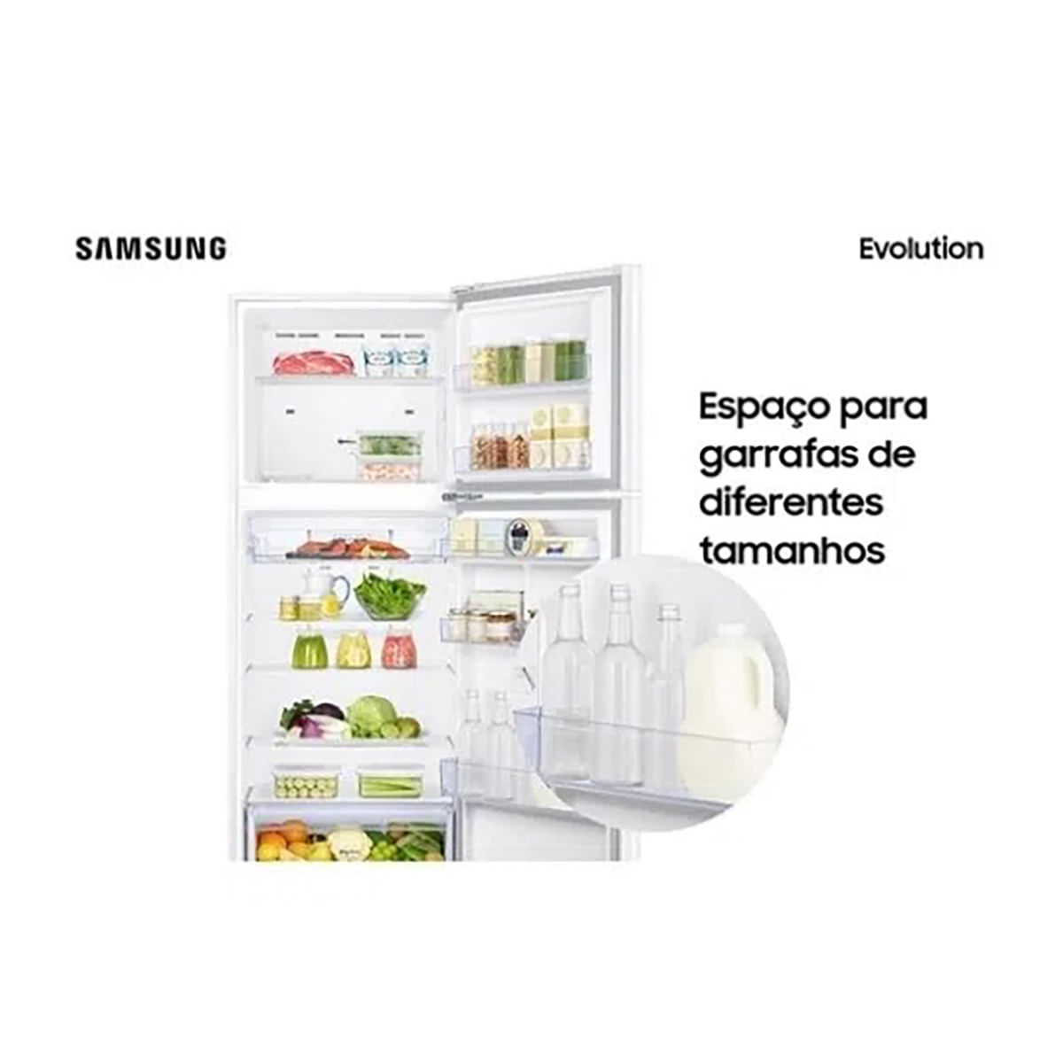 Geladeira Samsung Evolution RT38 com PowerVolt Inverter Duplex 385L ...