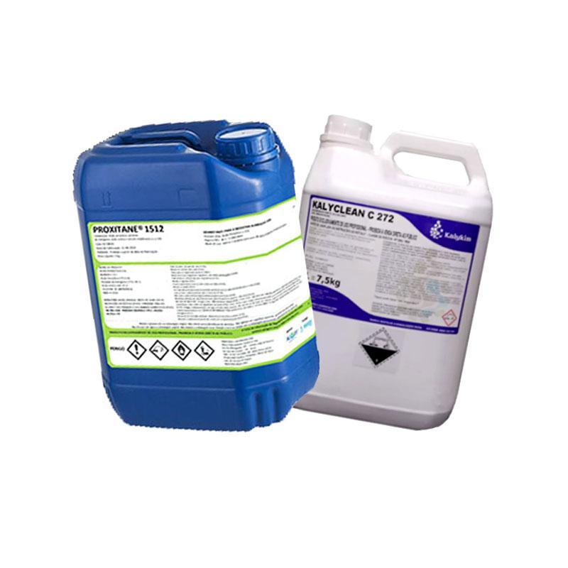 Kit Cip - Desincrustante 5l (c272) + Peracético 5l (1512) - Carrefour