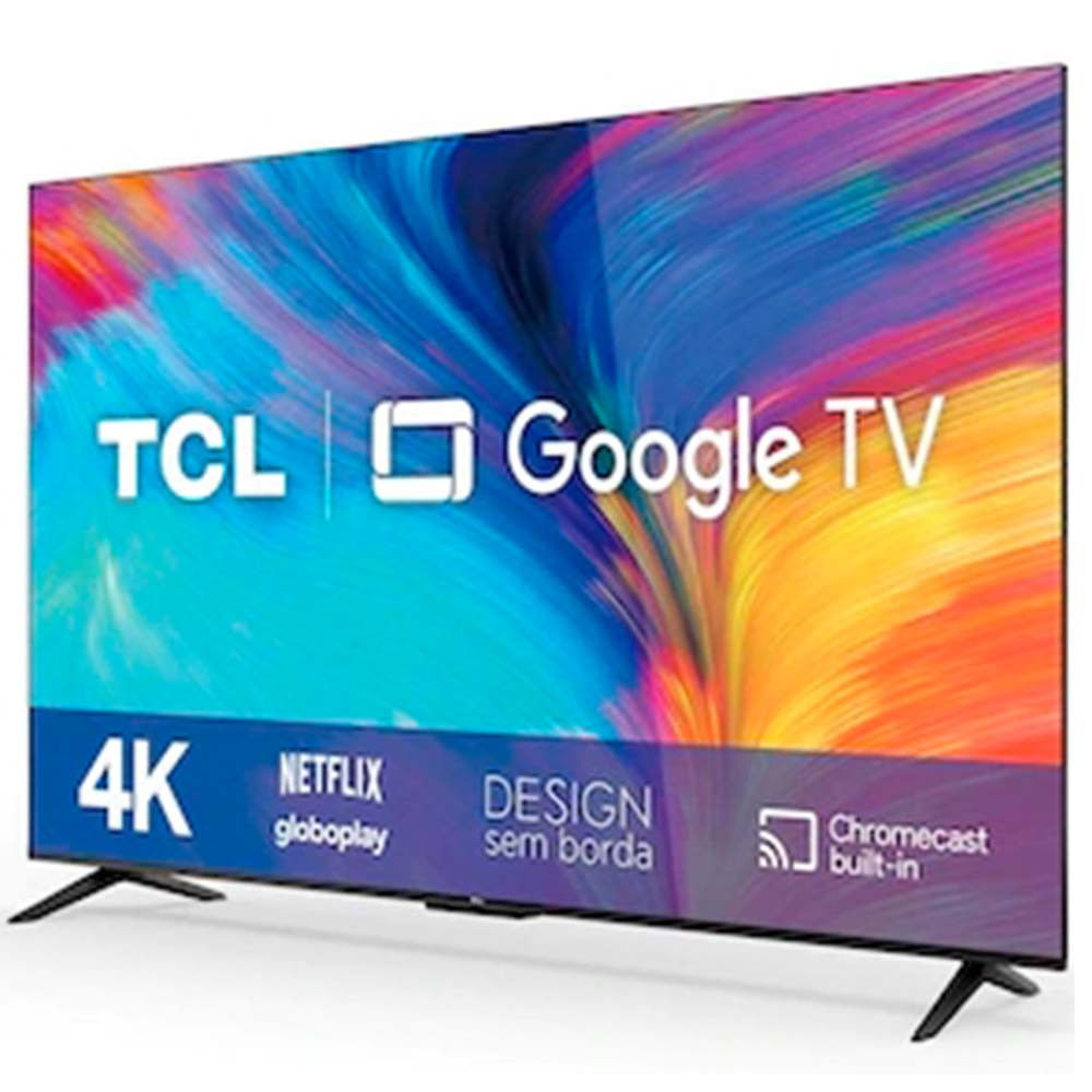 Smart Tv Led 55 Polegadas 4k 55p635 Hdr Controle Remoto Com Comando Por Voz Tcl - Carrefour